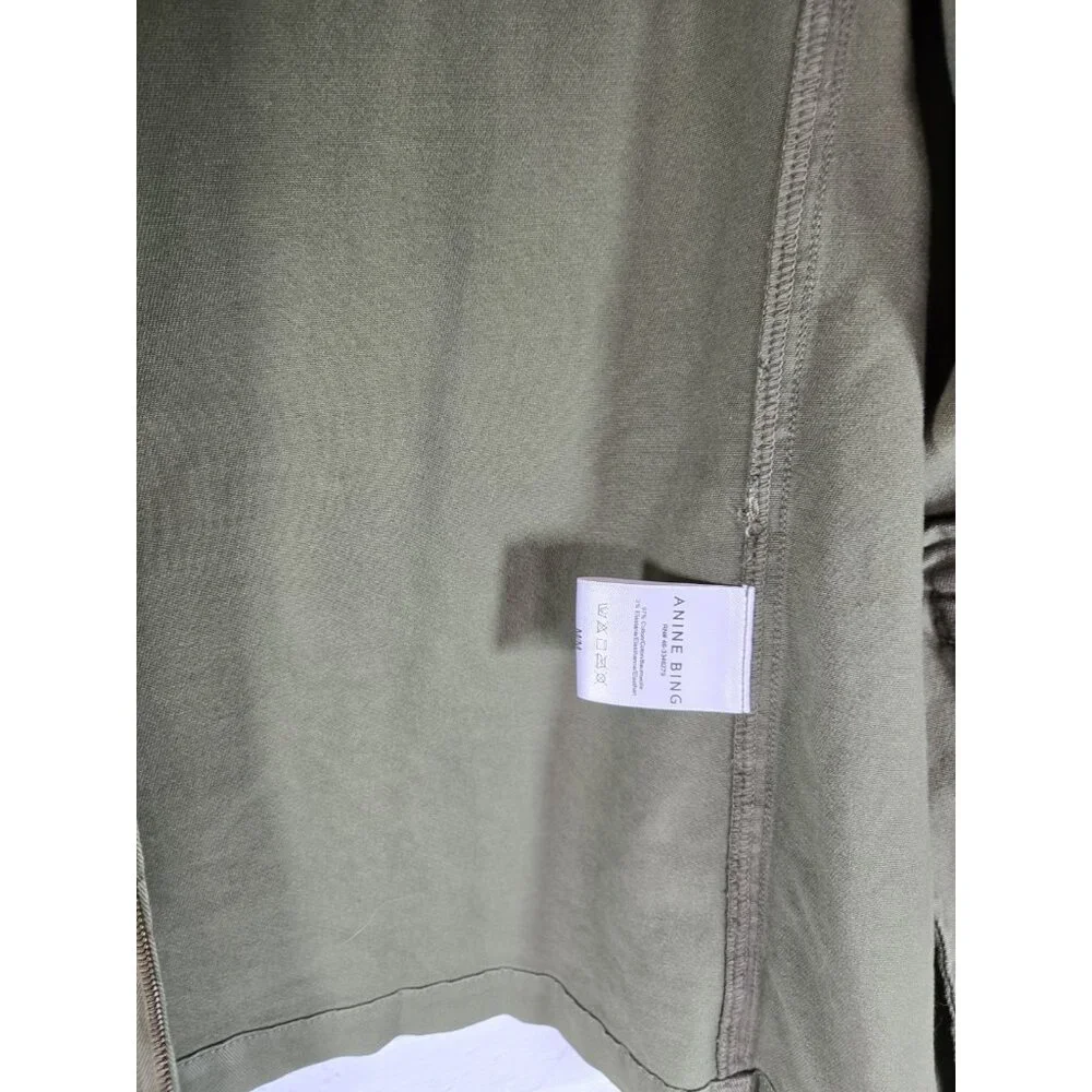 Anine Bing | Jackets & Coats | Anine Bing Army Olive Green Military ...